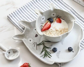 Anime Ceramic Bowl - Etsy