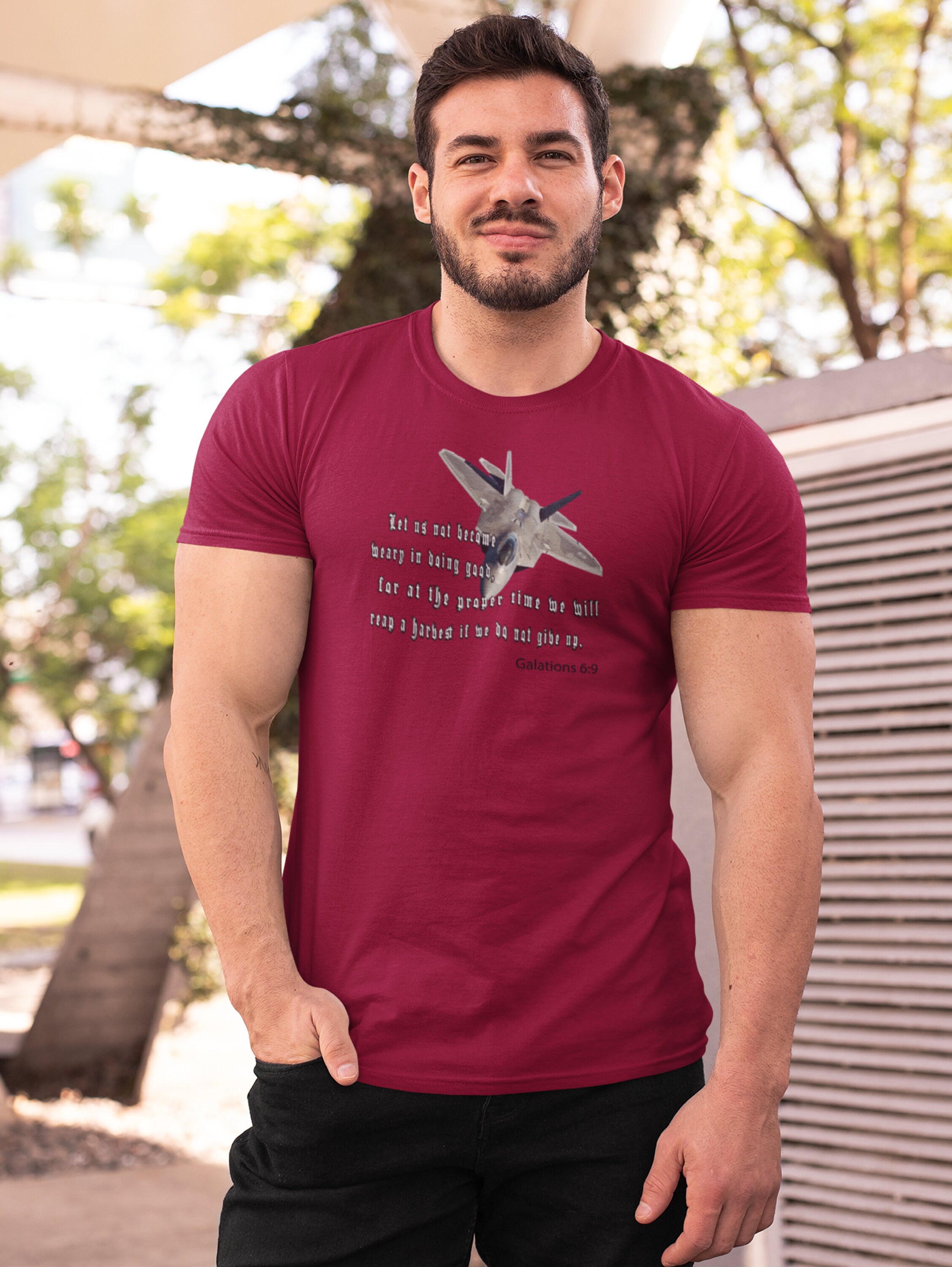 Independence Day, Air Force F-22 Rapture Tee, God and Country Cotton T ...