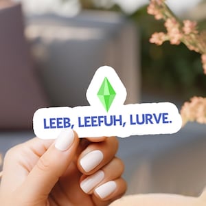 Sims 4 Leeb Leefuh Sticker | Sims 4 Simlish Sticker | Sims 4 Sticker ...