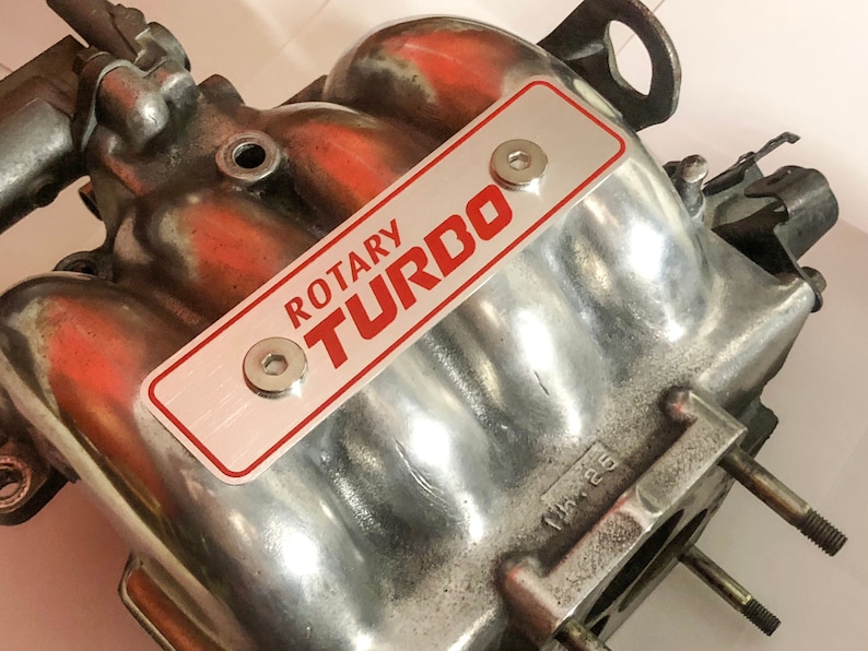 RX7 FC OEM Engine Intake Garnish Badge Plate - Etsy