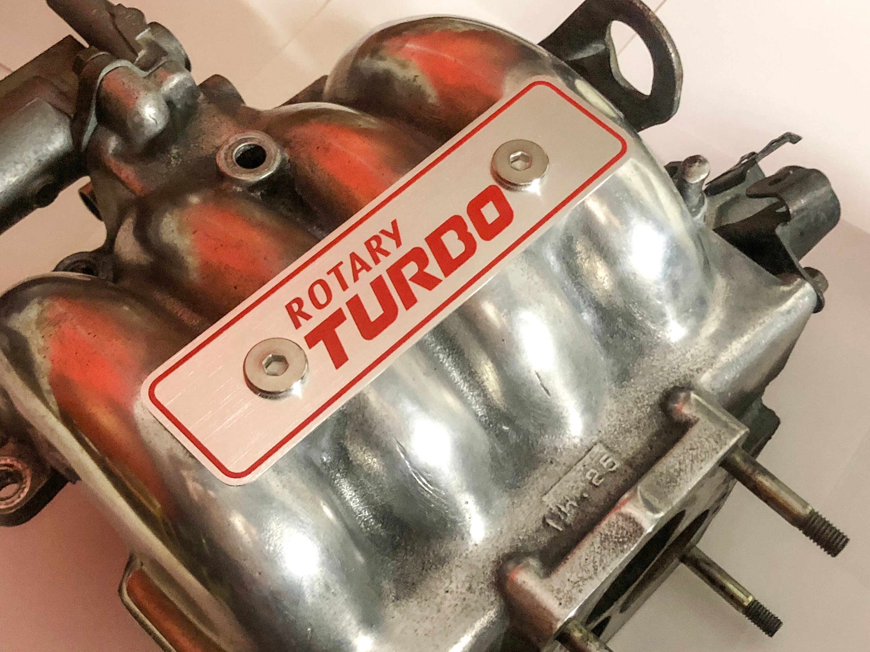 RX7 FC OEM Engine Intake Garnish Badge Plate - Etsy