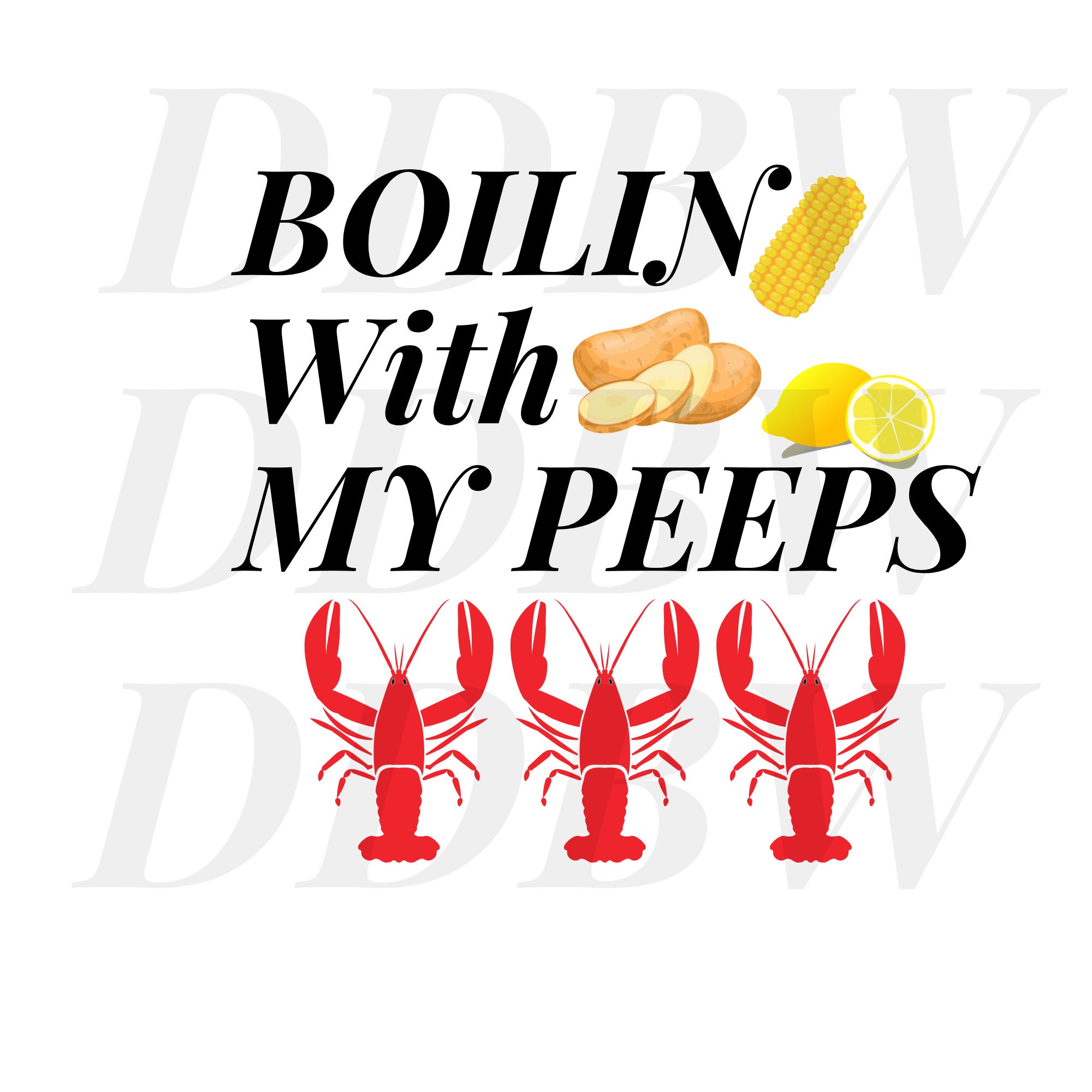 Boilin With My Peeps 2 Design Bundle | PNG Download | SVG Download ...