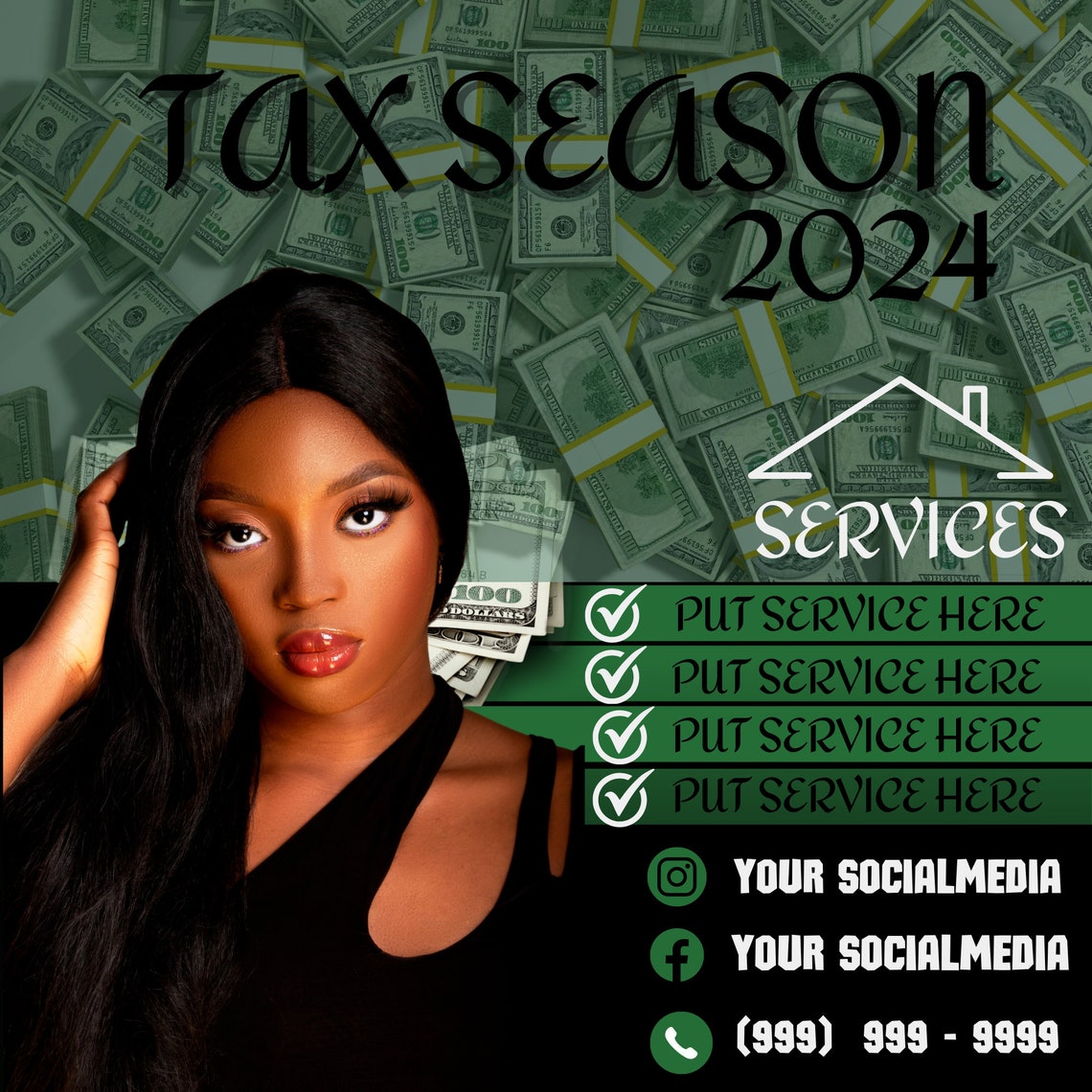 Editable Tax Season Flyer | Taxes | Homebuyer | First Time Homebuyer ...