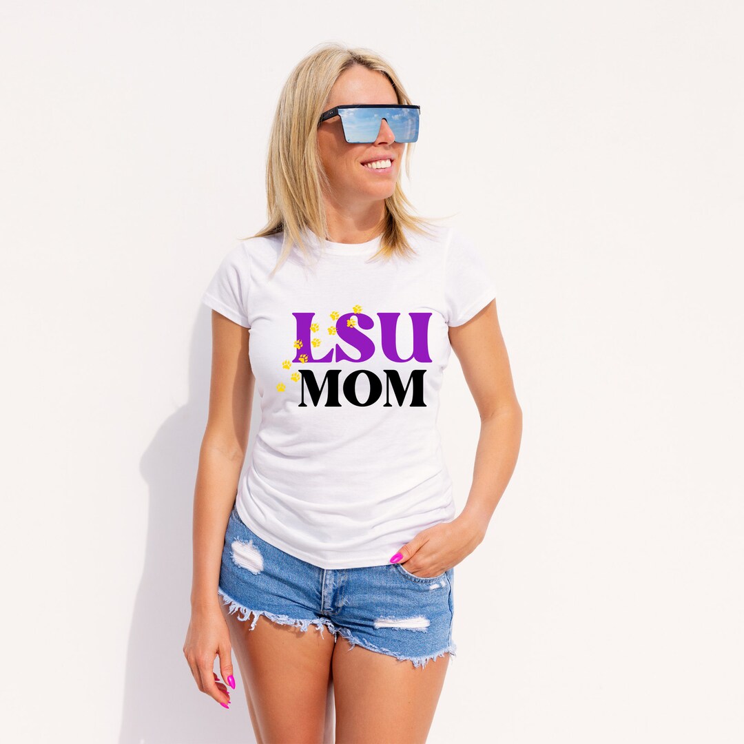 LSU MOM | PNG Download | Sublimation File | Any Occasion | Louisiana ...