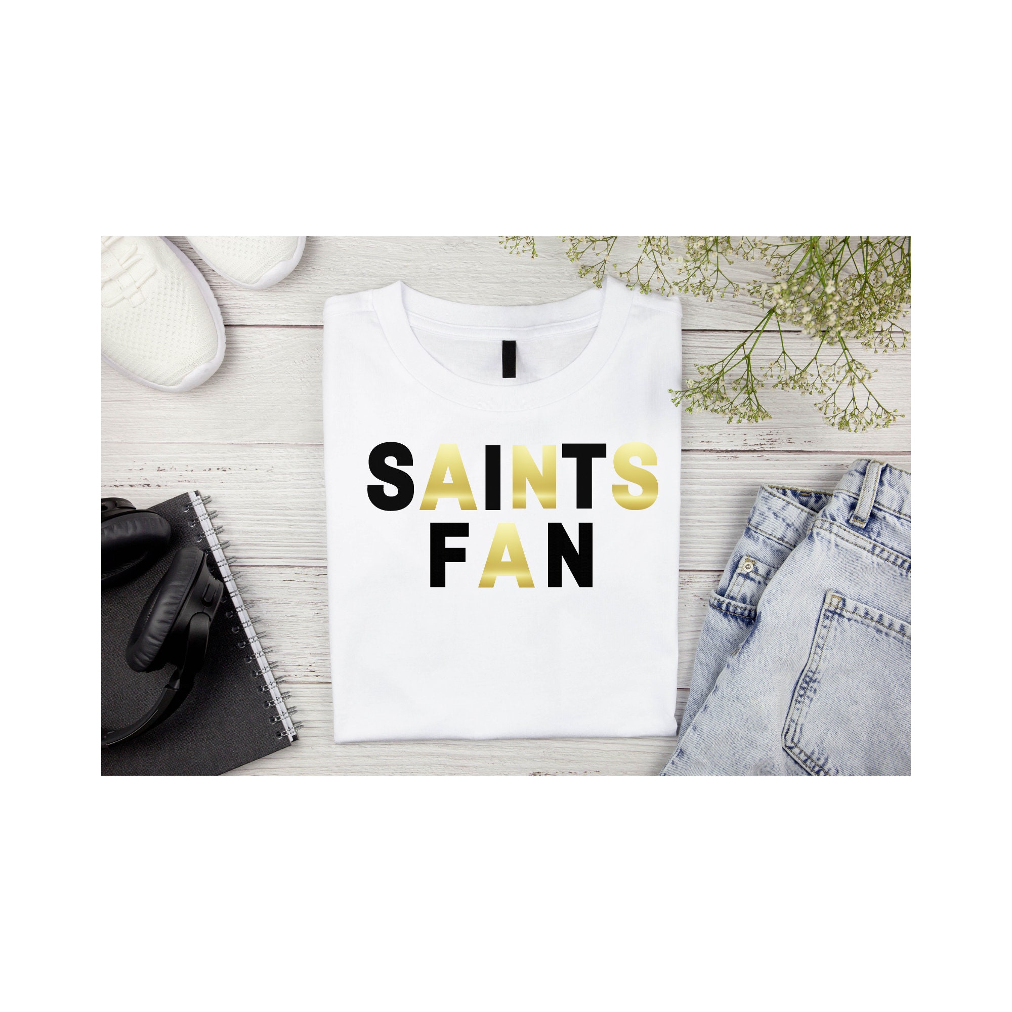 SAINTS FAN | PNG Download | Sublimation File | Dtf Print | Any Occasion ...