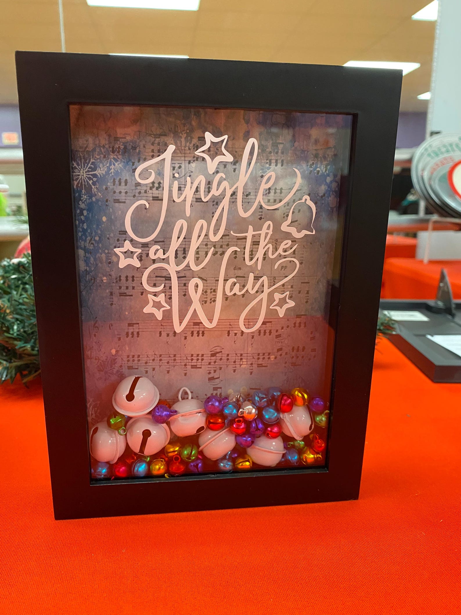 Christmas Shadow Box, Jingle Bells, Jingle All the Way, It's the Most ...