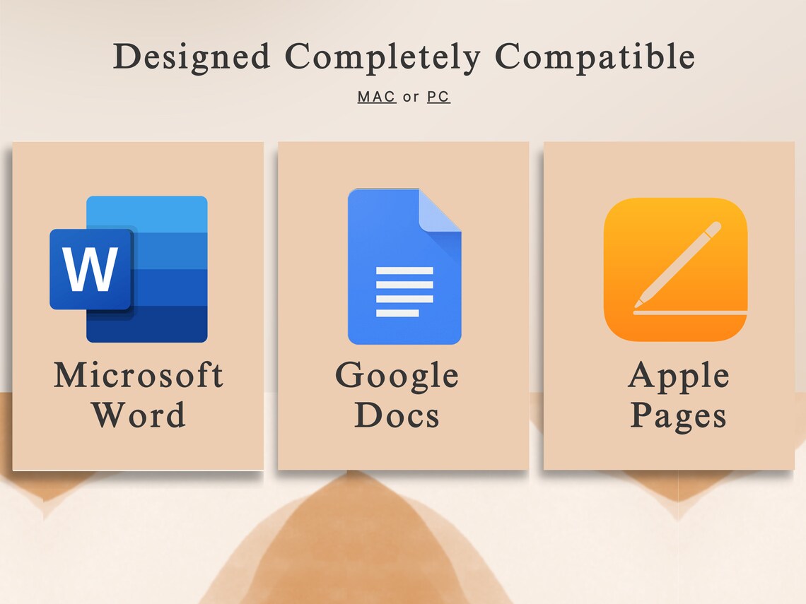 ATS Friendly Resume Template for Google Docs, Word and Pages Resume ...