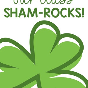 St. Patrick's Day Classroom Posters - Etsy
