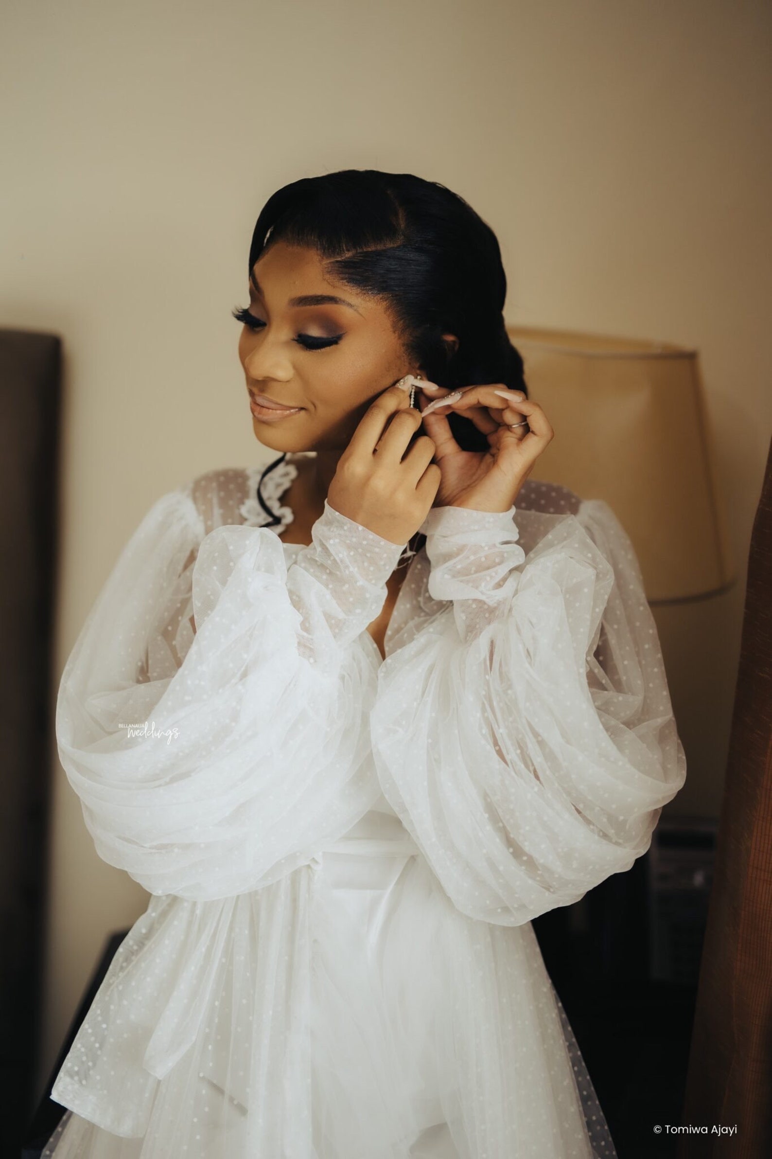 Bridal Robe, Luxury Ruffle Robe, Long Bridal Robe, Robe for Weddings ...