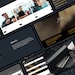 Squarespace Barbershop Template DELUXE. Modern Classic Barber - Etsy