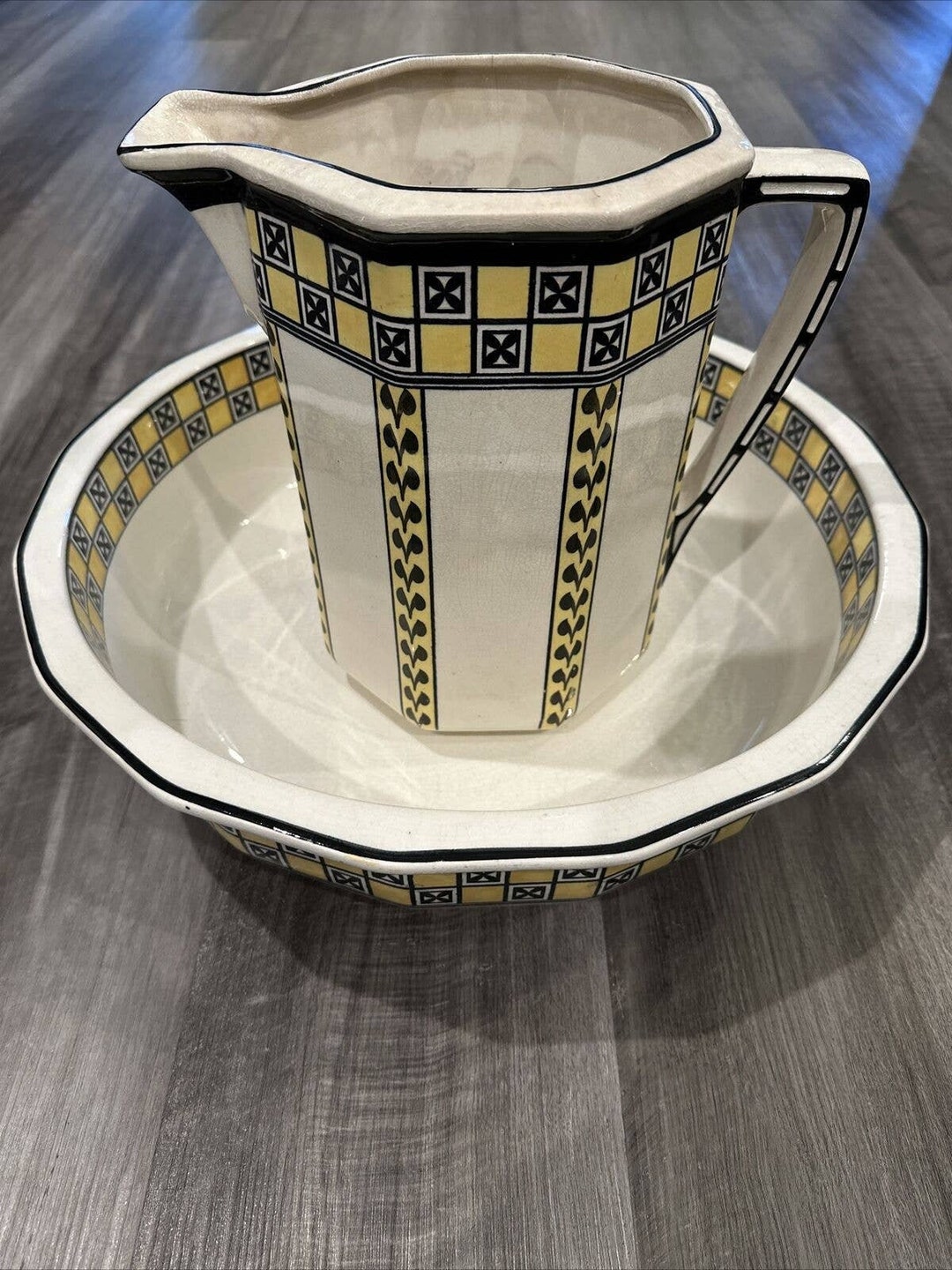 Royal Doulton Virginia Pitcher and Basin Washbowl Set - Etsy