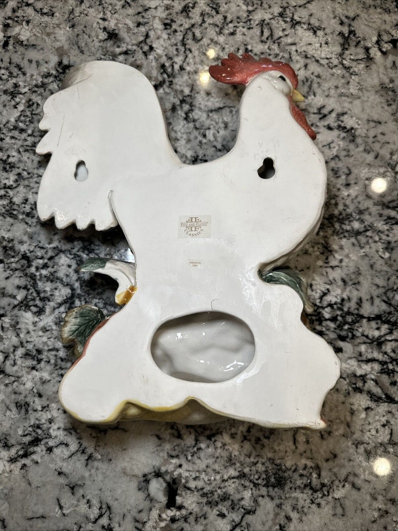 Fitz and Floyd Classics Rooster 14.5” Wall Hang Decor - Etsy