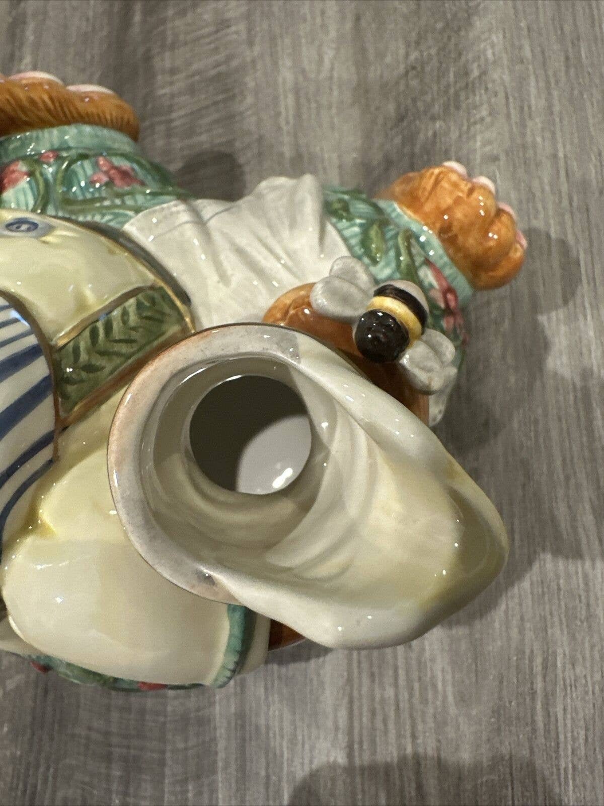 Fitz and Floyd Teddy Bear Honey Jar Bee Pitcher - Etsy Canada