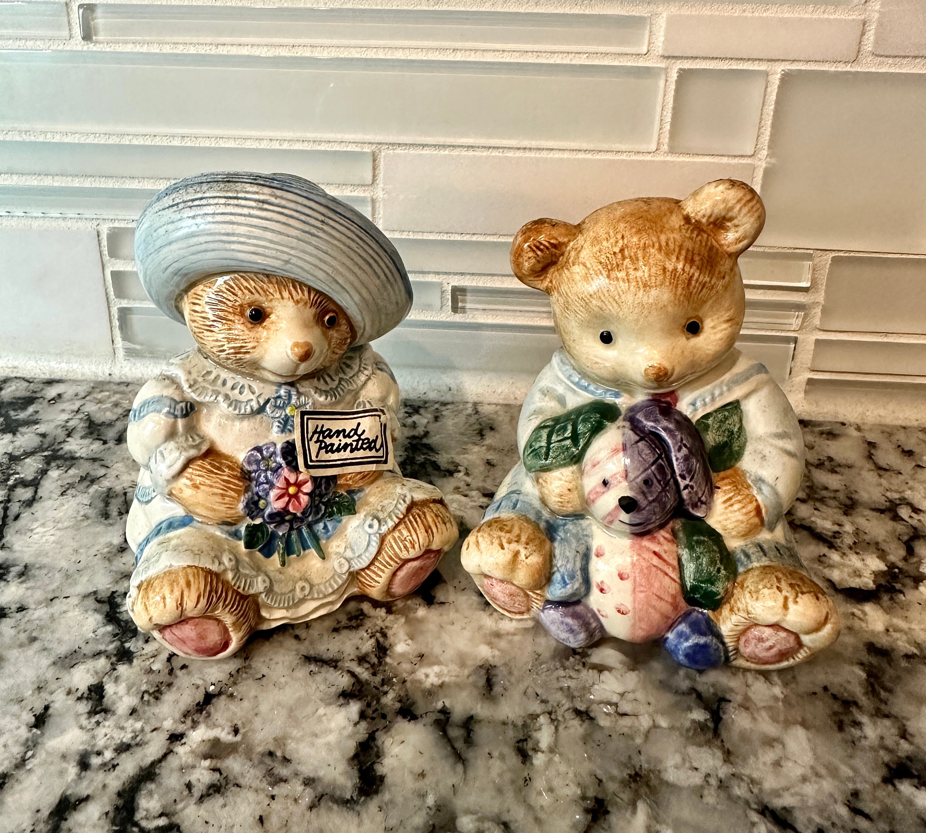 Fitz and Floyd 1993 Teddy Bear Salt and Pepper Shakers - Etsy