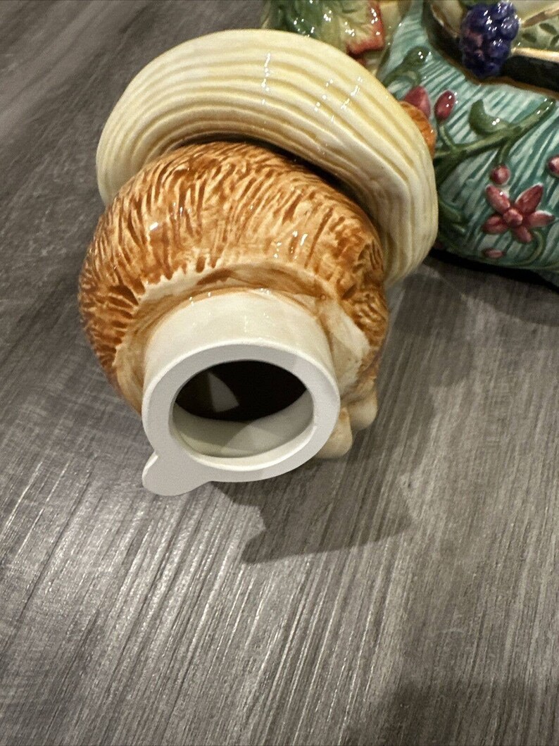 Fitz and Floyd Teddy Bear Honey Jar Bee Pitcher - Etsy Canada