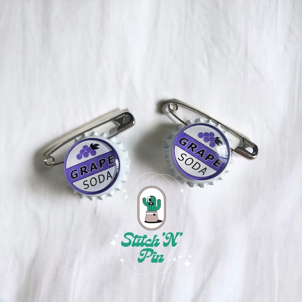 Grape Soda Pin - Etsy