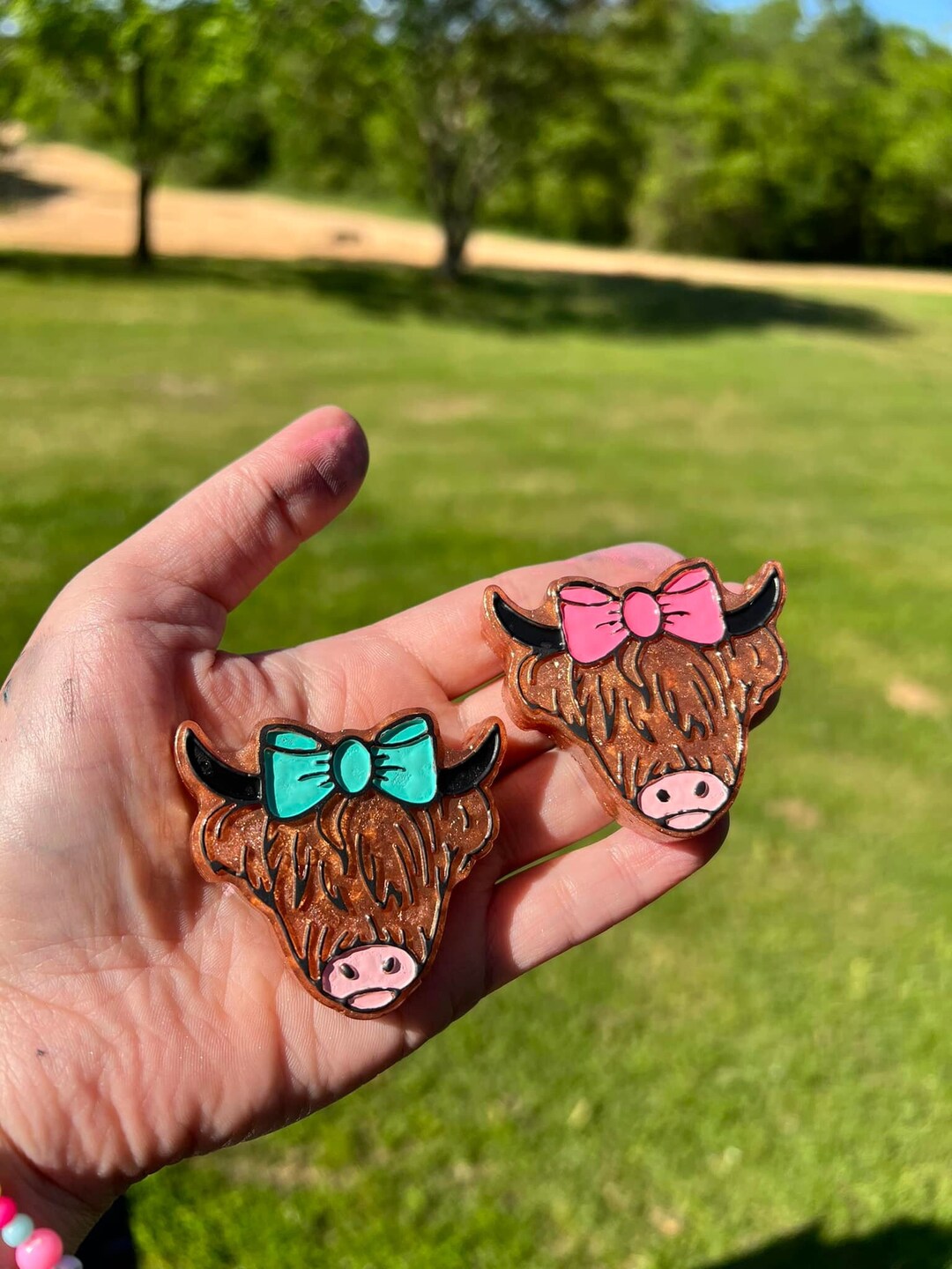 Highland Cow Freshie Vent Clips - Etsy