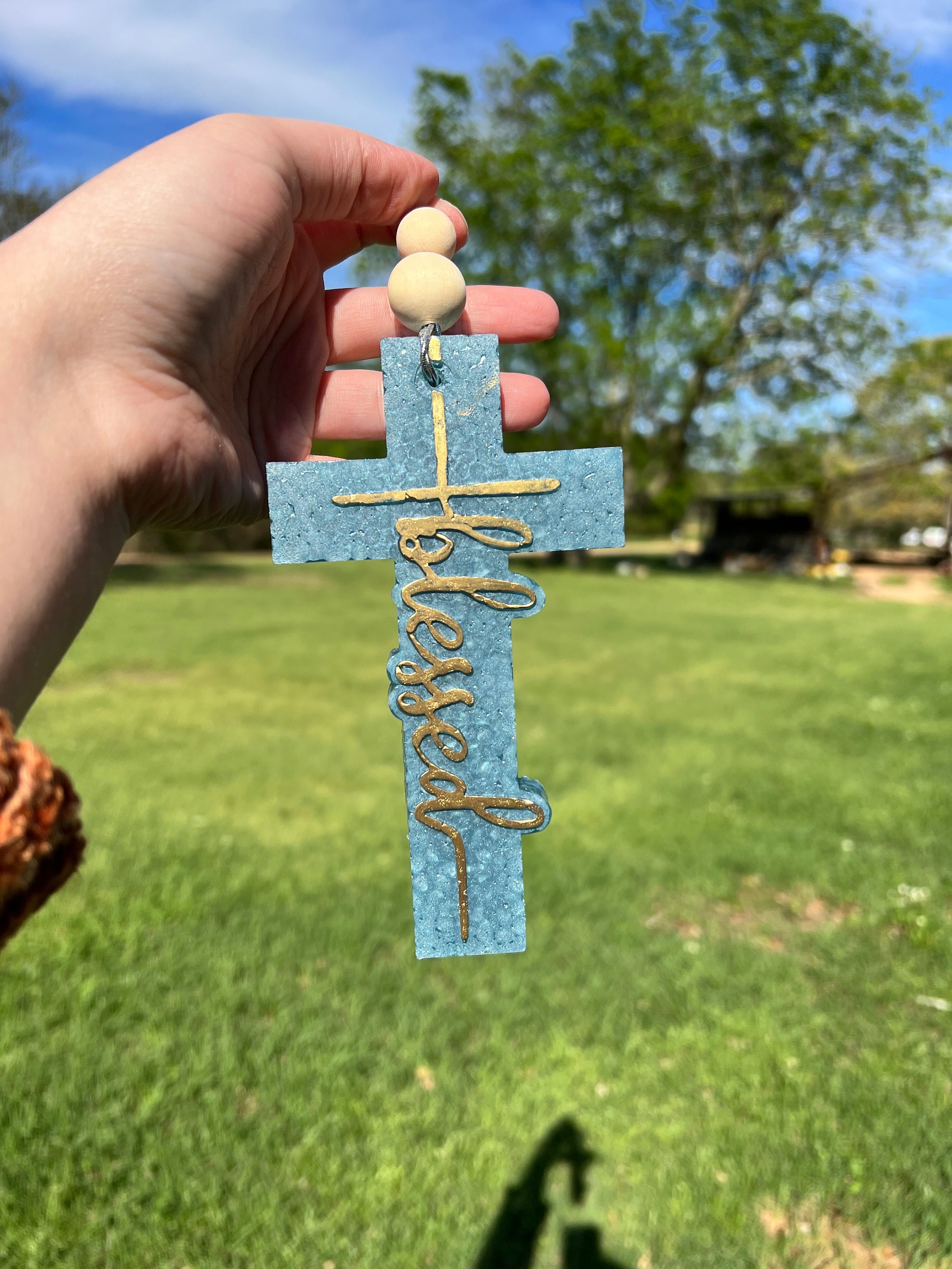 Cross Freshie Blessed Freshie Blessed Cross Freshie - Etsy