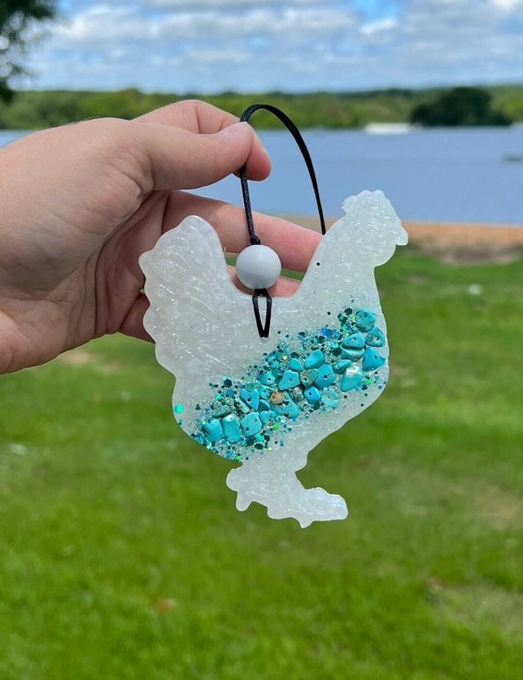 Chicken Freshie Chicken Gift Chicken Mom Geode - Etsy