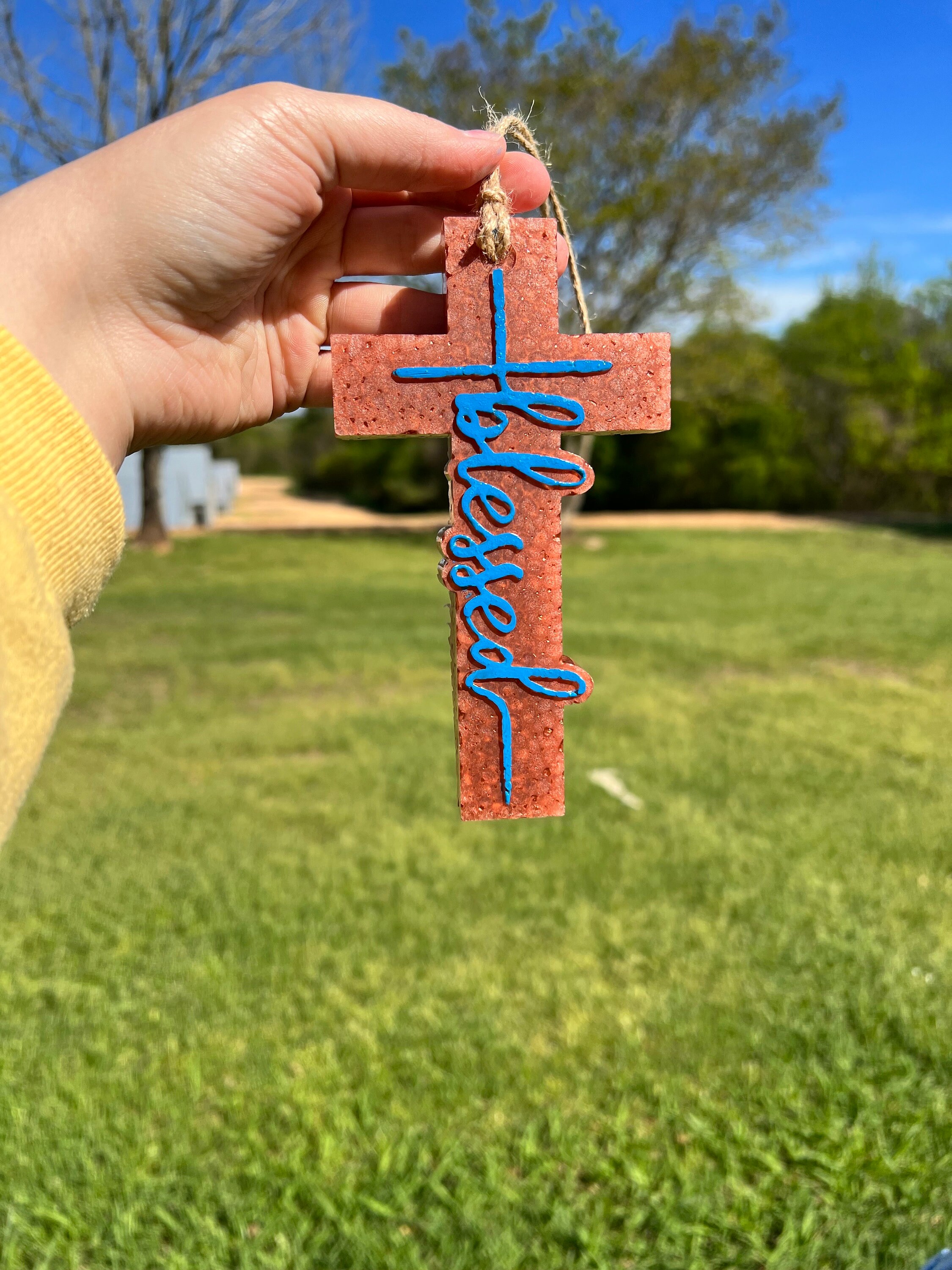 Cross Freshie Blessed Freshie Blessed Cross Freshie - Etsy