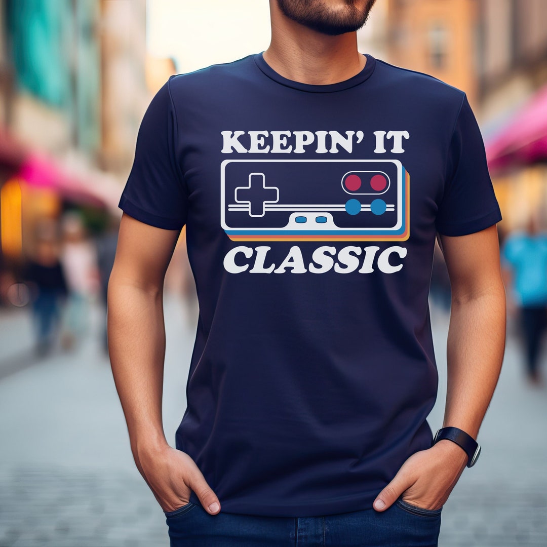 Keepin It Classic Unisex Short Sleeve Tee Gamer Shirt Great T For