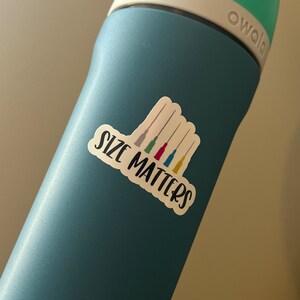 Size Matters IV Nurse Waterproof Sticker - Etsy