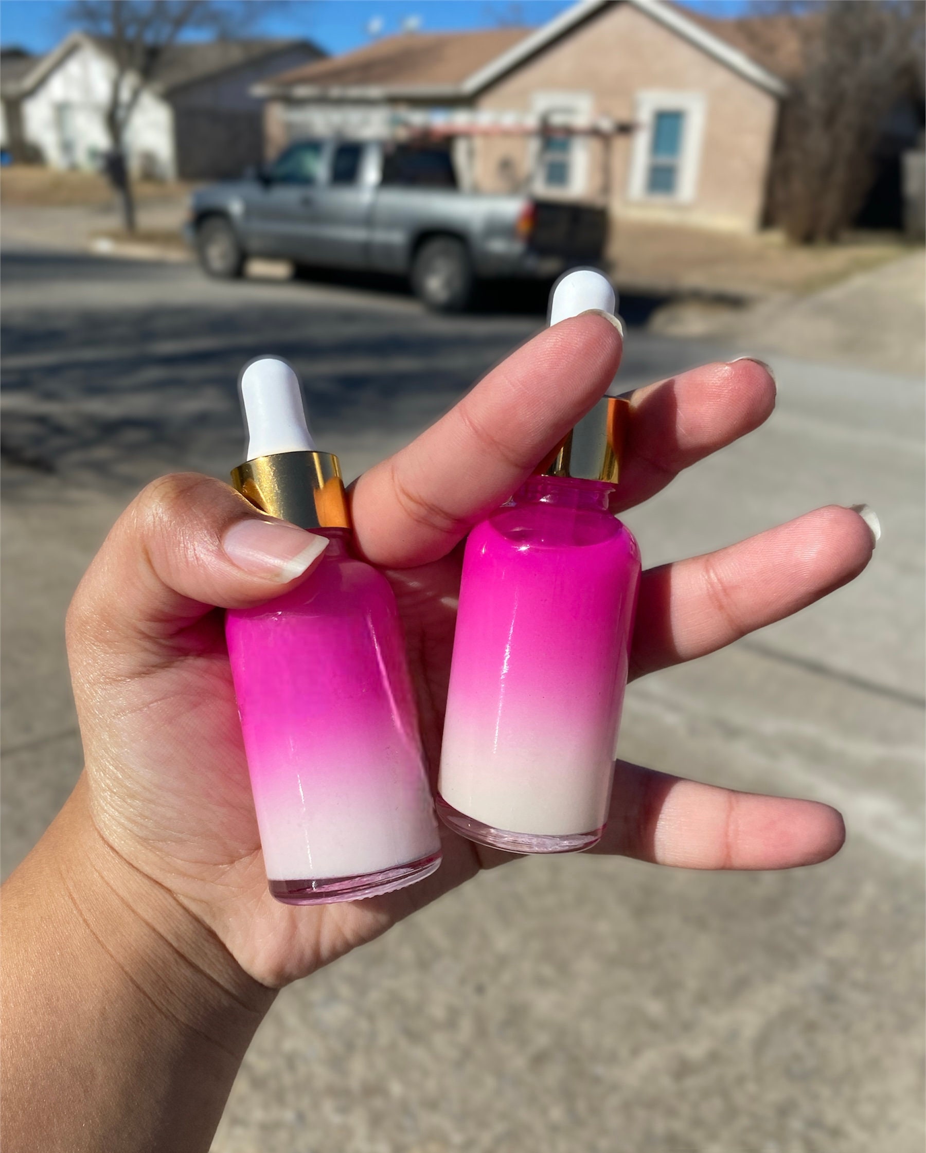 Pink Body Oil - Etsy