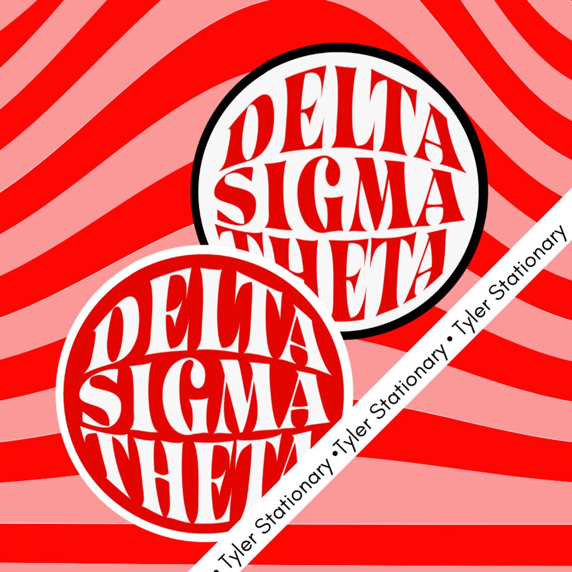 Delta Sigma Theta DST Physical Planner Sticker Sheet - Etsy