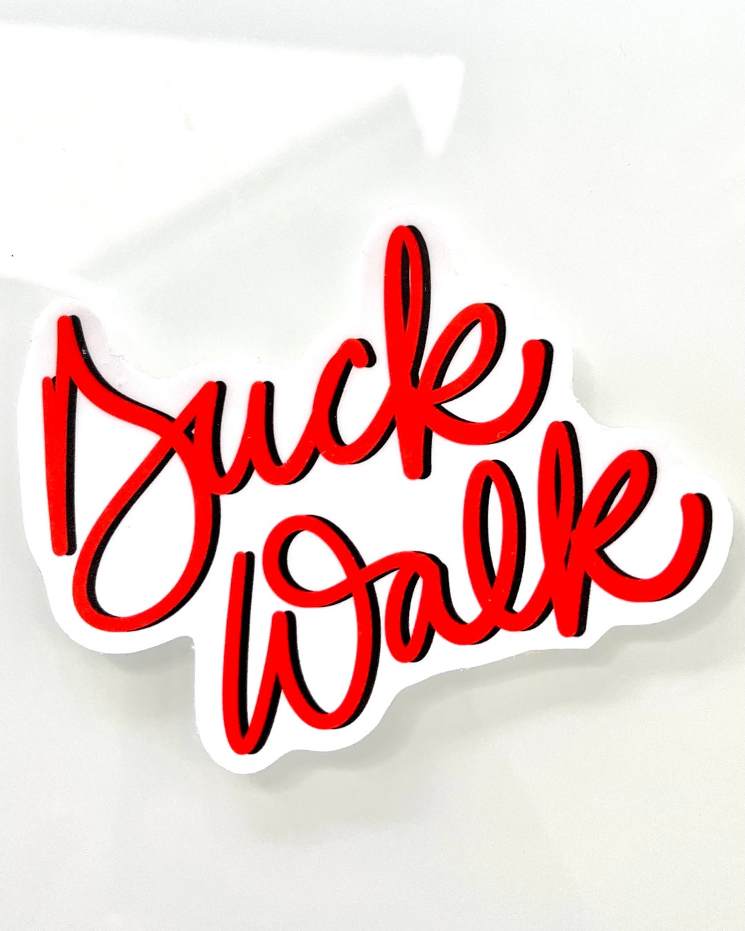 Delta Sigma Theta DST Duck Walk Vinyl Sticker for Laptops and Water ...