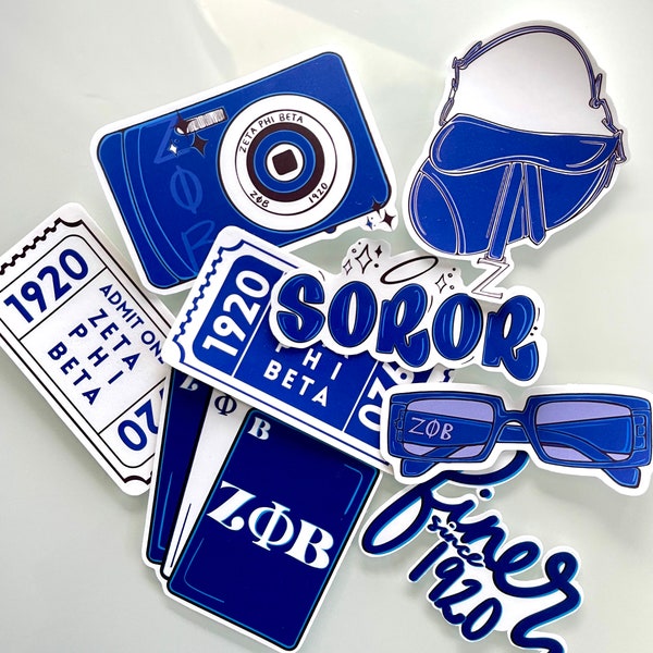 Zeta Phi Beta - Etsy