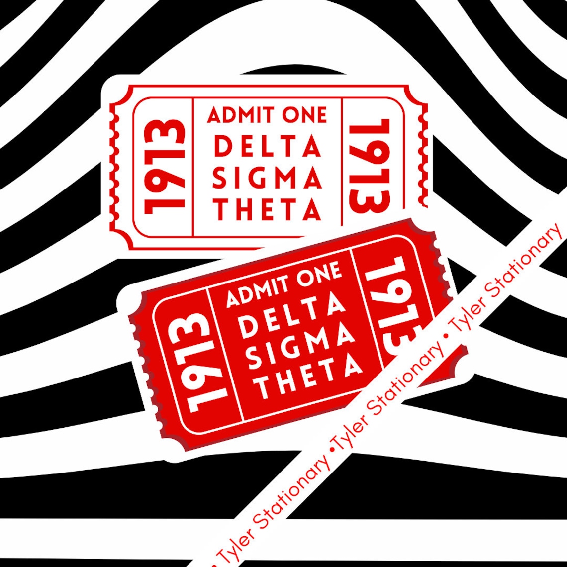 Delta Sigma Theta DST Physical Planner Sticker Sheet - Etsy