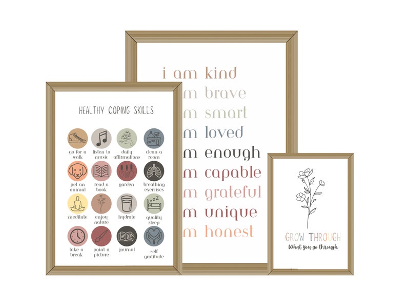 Calming Corner (21) Posters I Neutral Classroom, Playroom, Kid’s ...