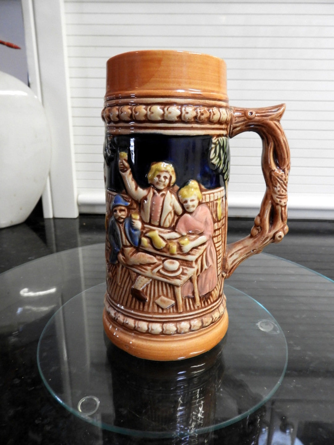 Large Vintage German Style Beer Stein Mug Made Japan - Etsy