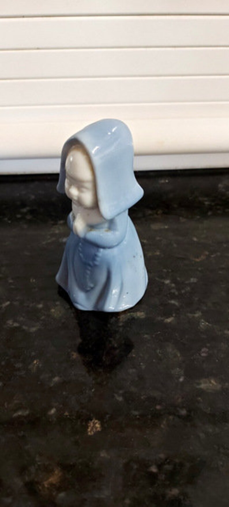 INARCO JAPAN Praying Nun Porcelain Figurine Blue Girl - Etsy