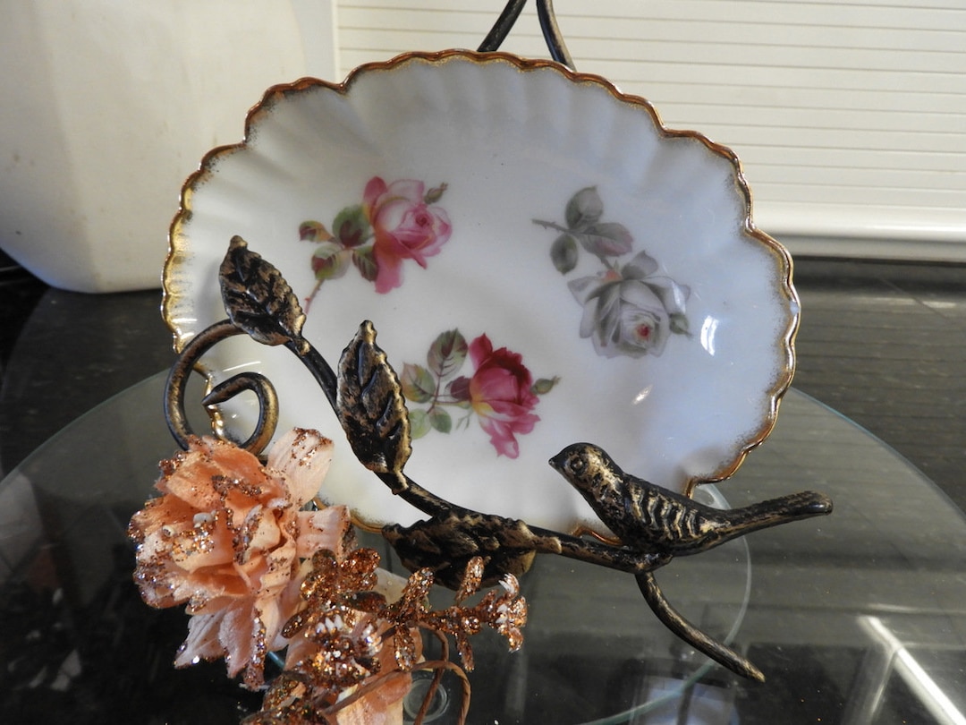 Vintage Westminster Oval Serving Dish Roses Theme - Etsy