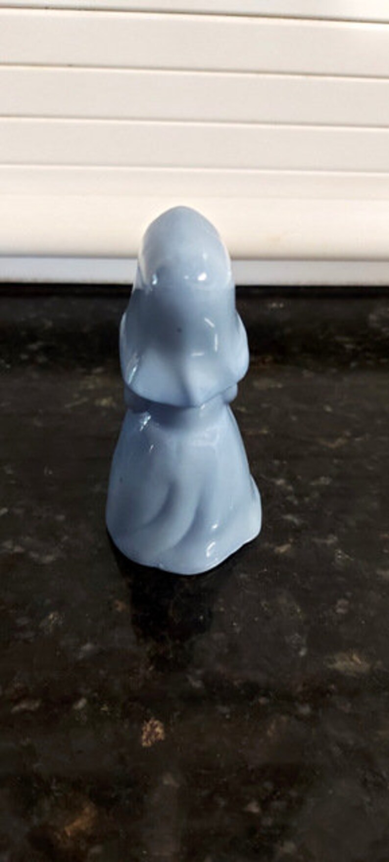 INARCO JAPAN Praying Nun Porcelain Figurine Blue Girl - Etsy