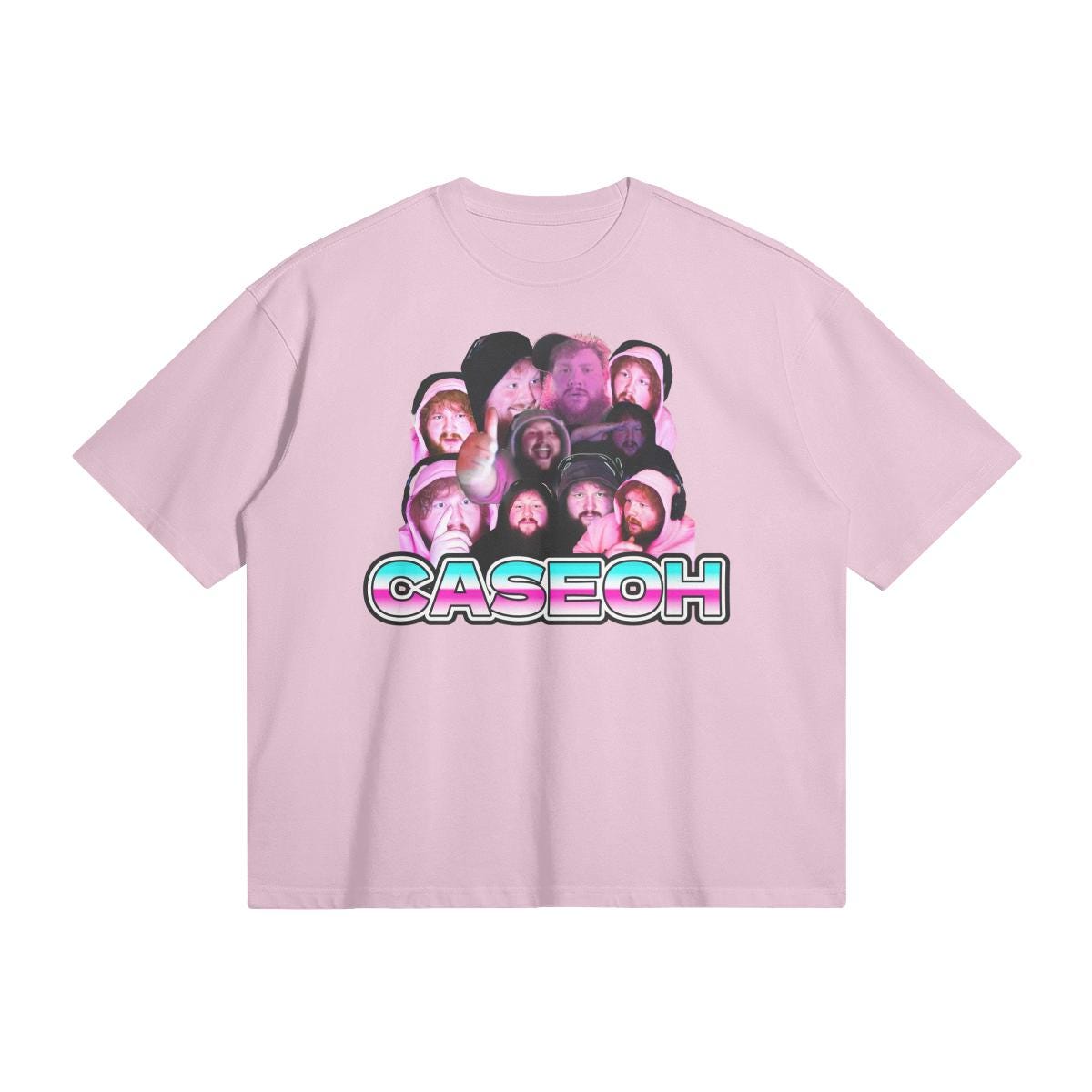 Boxy Fit - Caseoh Twitch Streamer Face Graphic T-shirt - Etsy