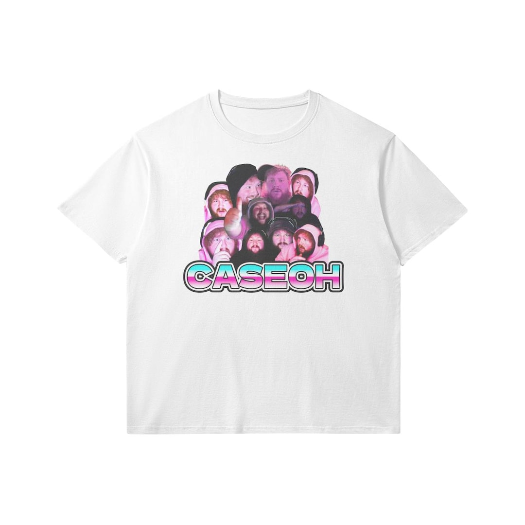 Basic Fit - Caseoh Twitch Streamer Face Graphic T-shirt - Etsy