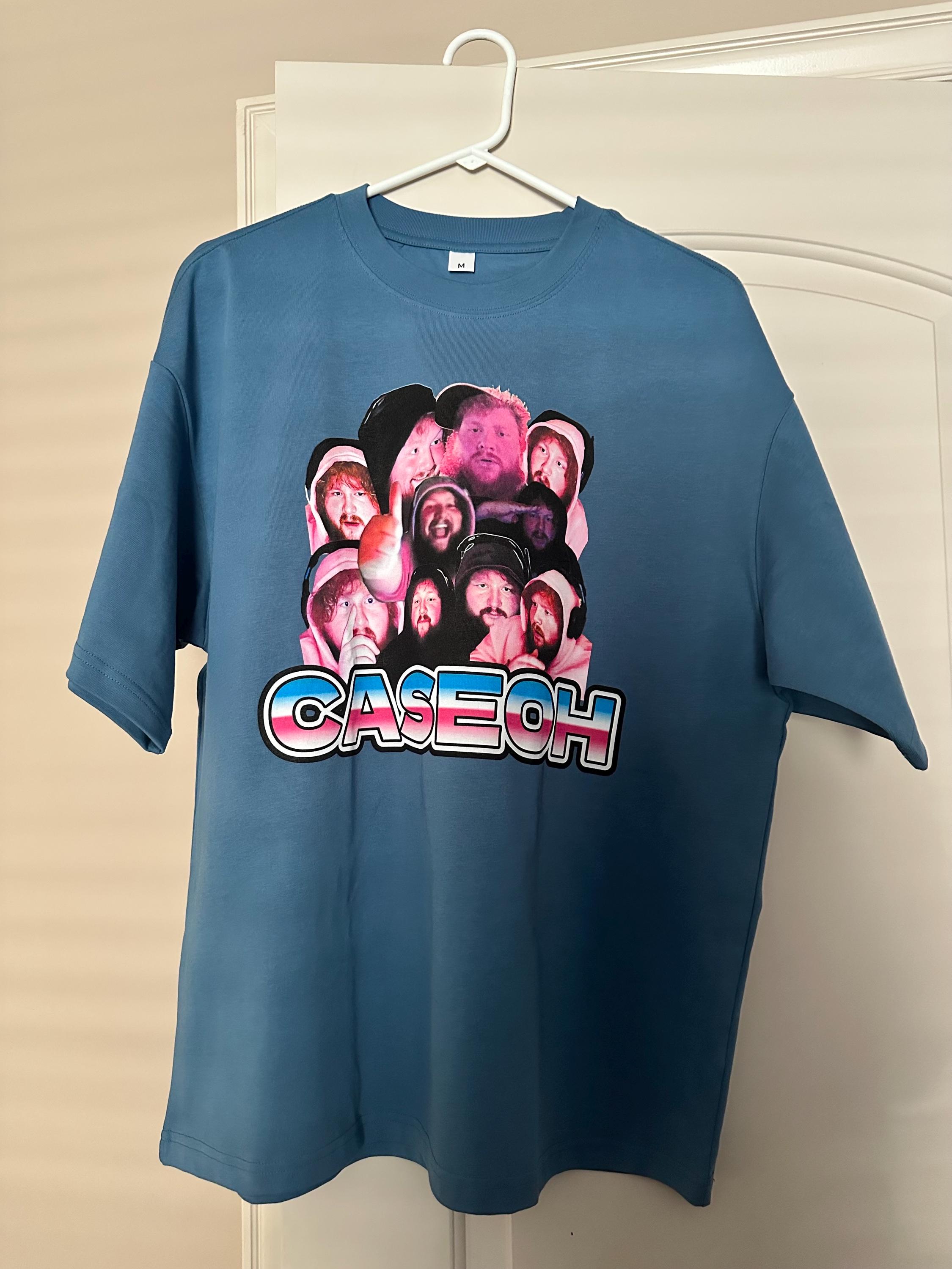 Boxy Fit - Caseoh Twitch Streamer Face Graphic T-shirt - Etsy