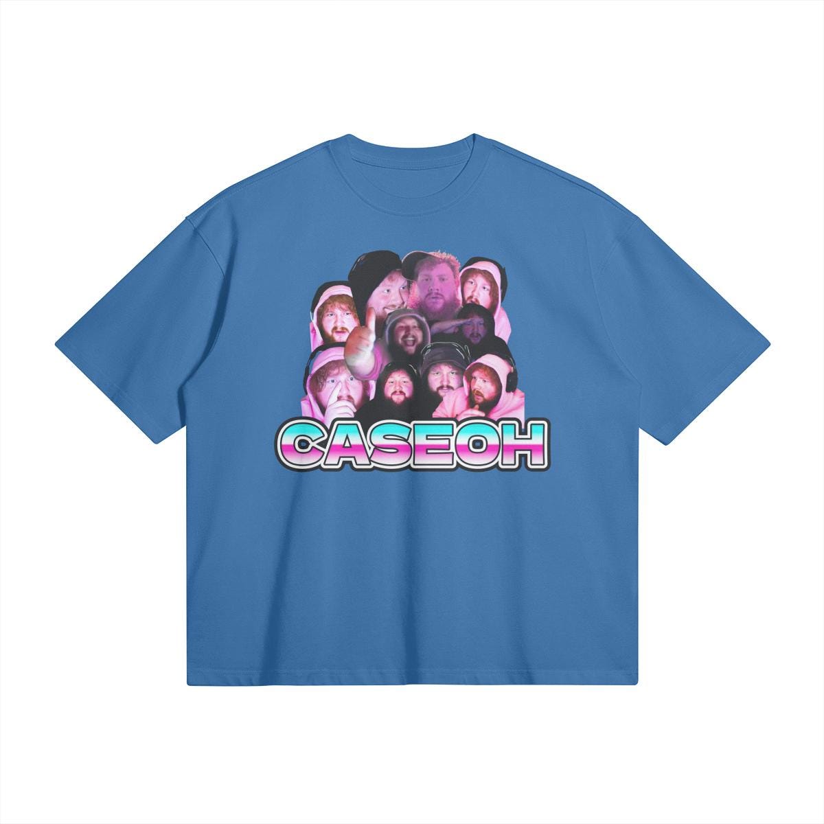 Boxy Fit - Caseoh Twitch Streamer Face Graphic T-shirt - Etsy