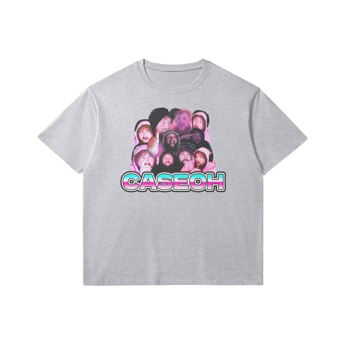 Basic Fit - Caseoh Twitch Streamer Face Graphic T-shirt - Etsy