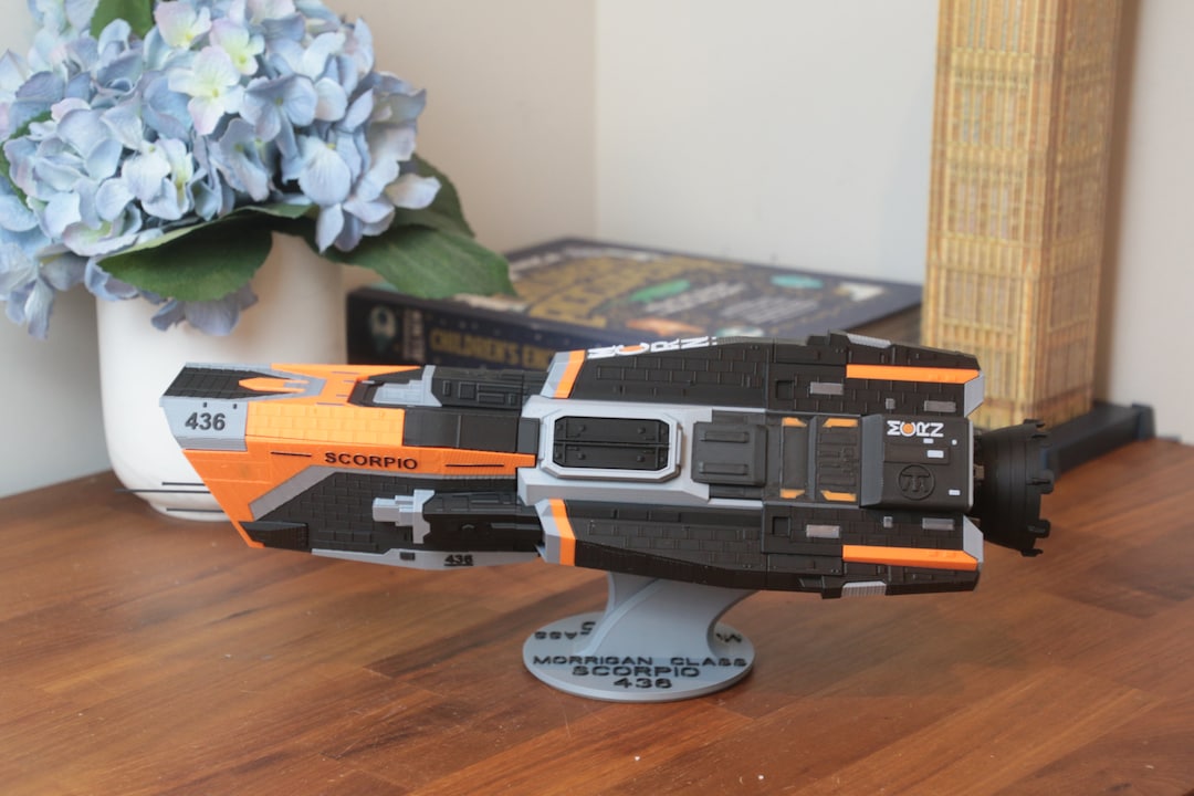 Morrigan Class Patrol Destroyer – 3D Printed Martian Navy Replica, 17 ...