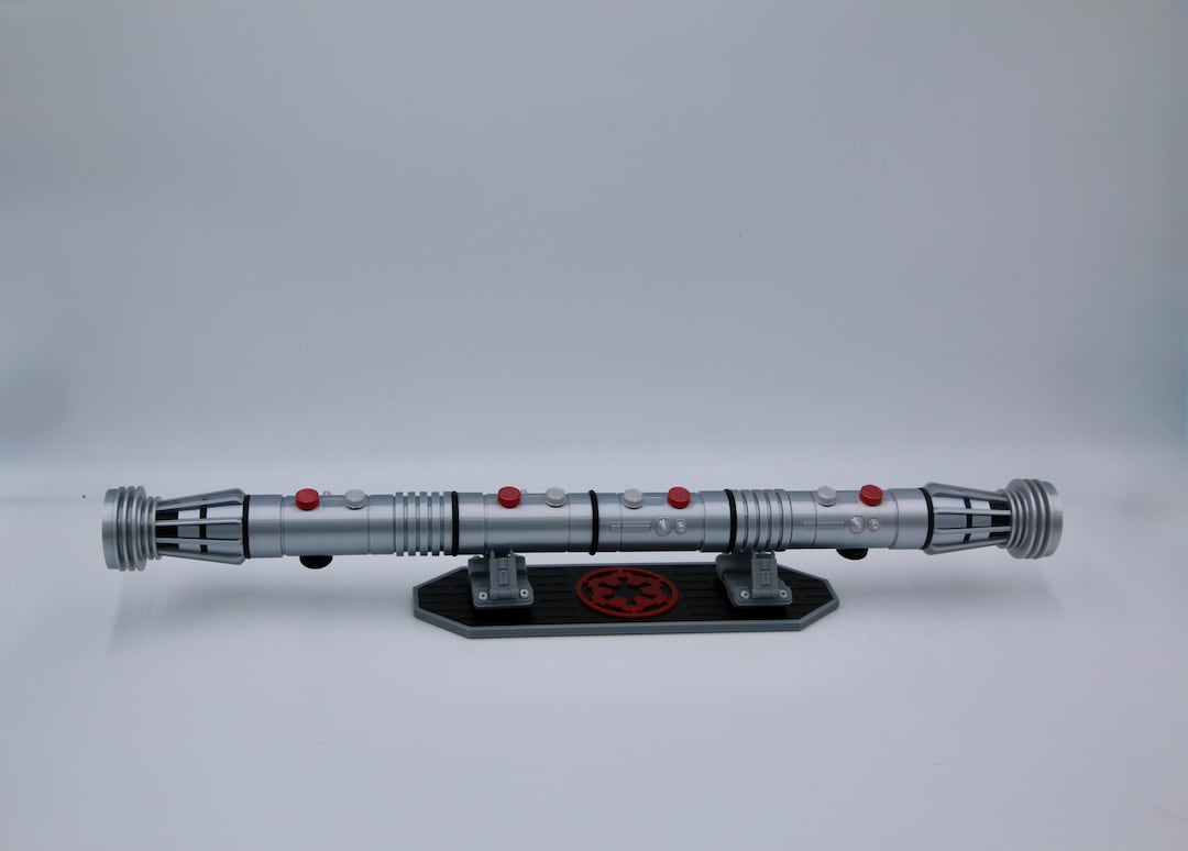 Darth Maul Lightsaber Hilt With Stand - 3D Printed Replica - Etsy
