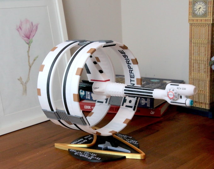 14-inch Declaration Class XCV-330 Enterprise 3D Printable Replica Fully ...