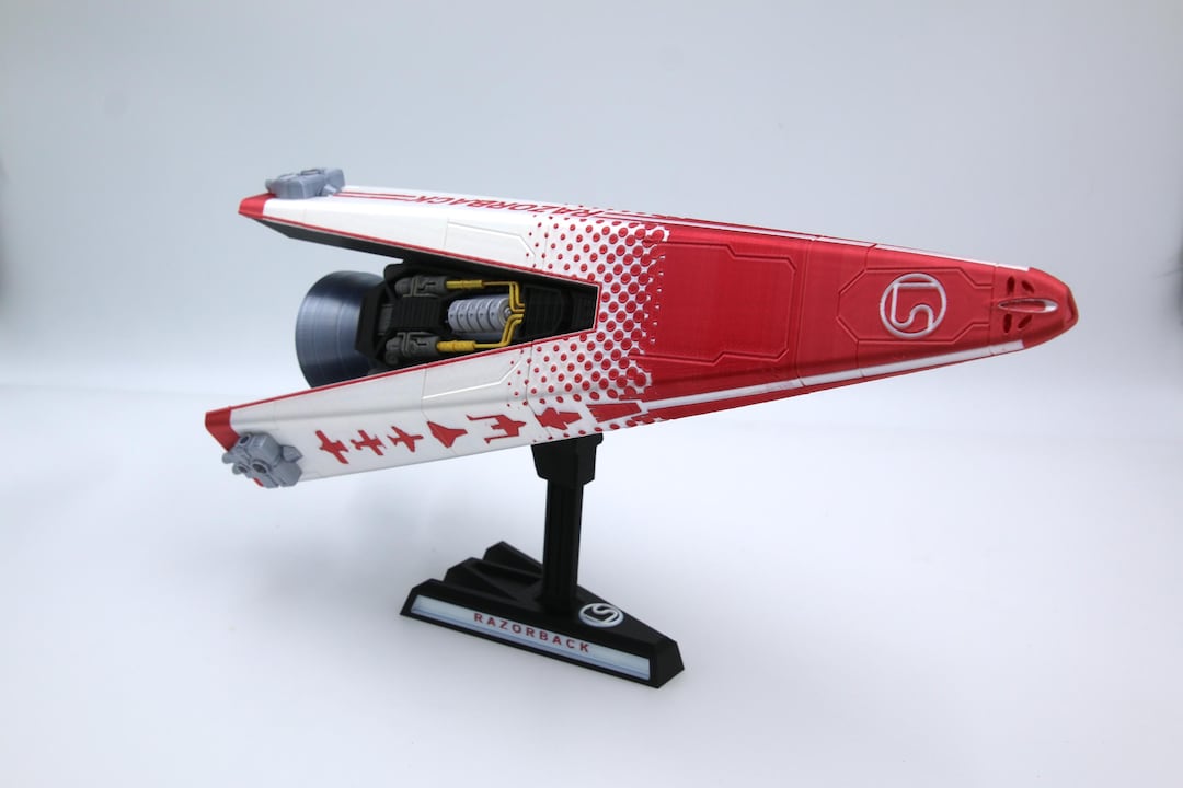 13 Inch Razorback Racing Pinnace - Detailed Pierre Mao's Racing Ship ...