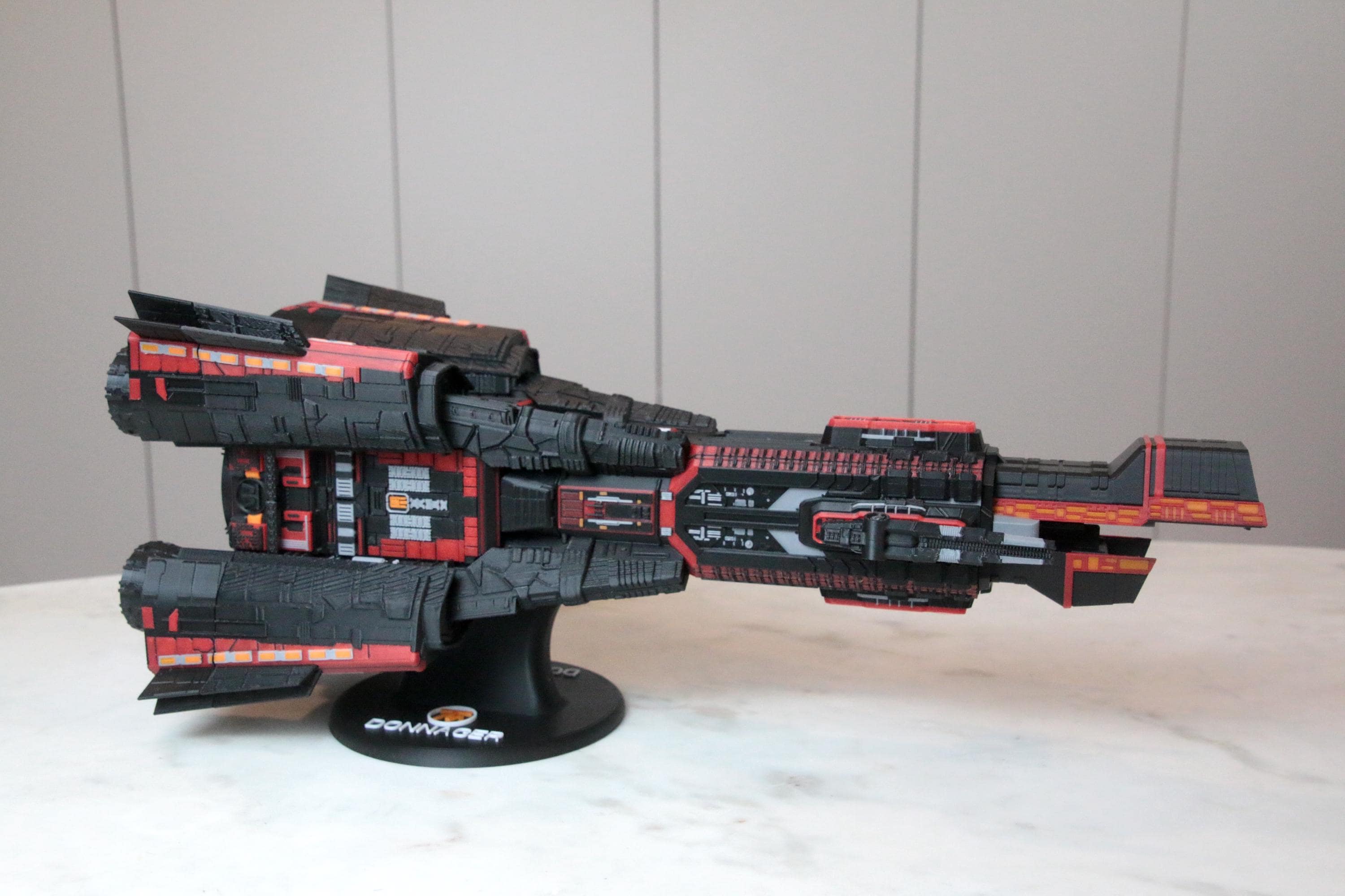 20-inch Donnager Class Battleship (large) - 3D Printed Spaceship Model ...