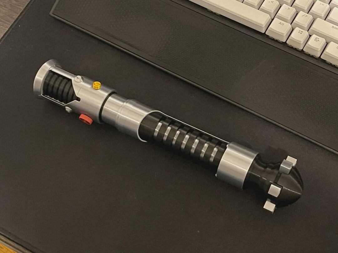 Obi-wan Kenobi Lightsaber Hilt With Stand – 3D Printed Replica - Etsy