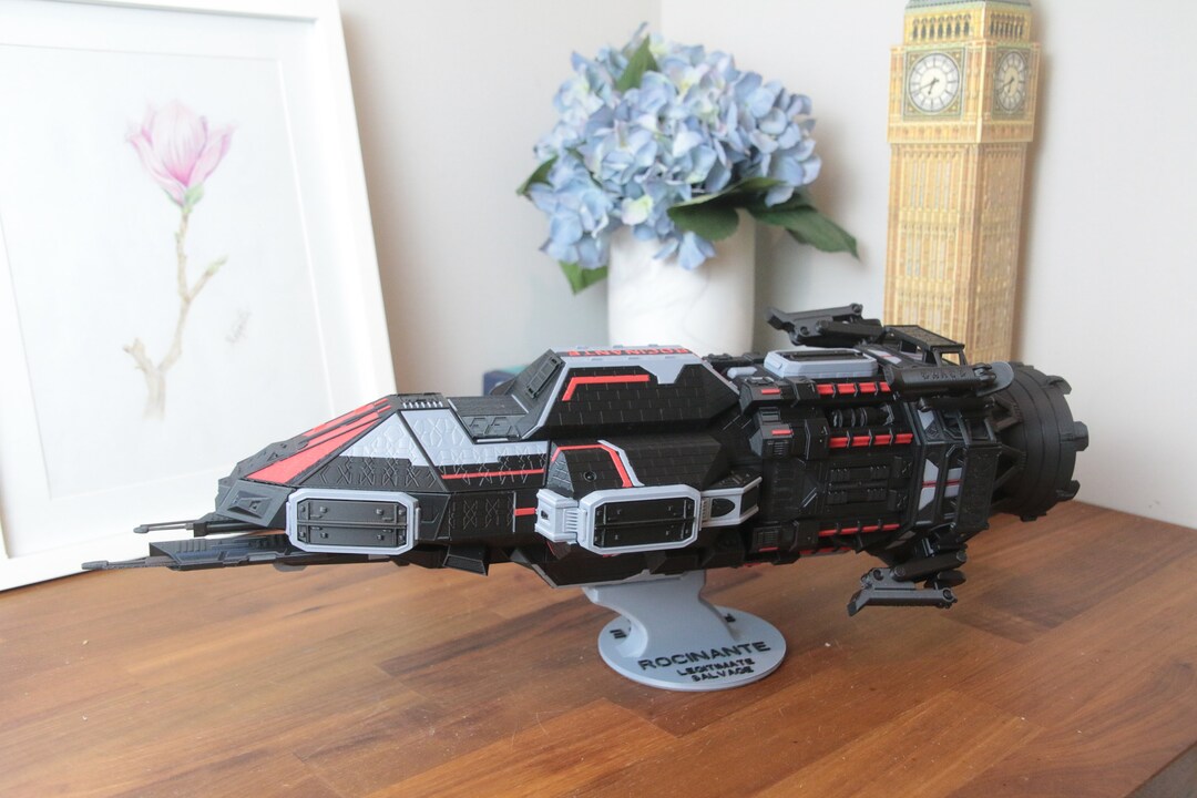 20 Inch Rocinante - Corvette Class Light Frigate - Fully Colored and ...
