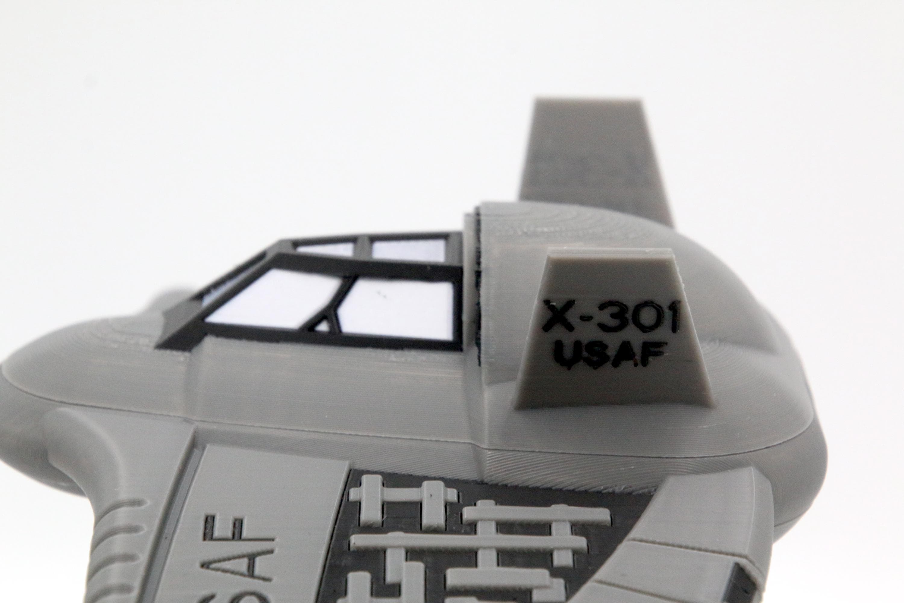 X-301 Interceptor - 3D Printable Replica - Fully Colored and Assembled ...