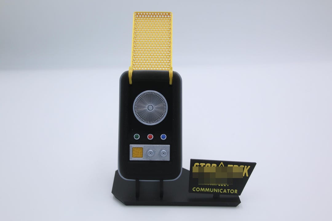 TOS Communicator - 3D Printed - Fully Colored and Assembled - Etsy